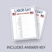 Labor Day Word Scramble Game, Patriotic Games, Labor Day Activities ...