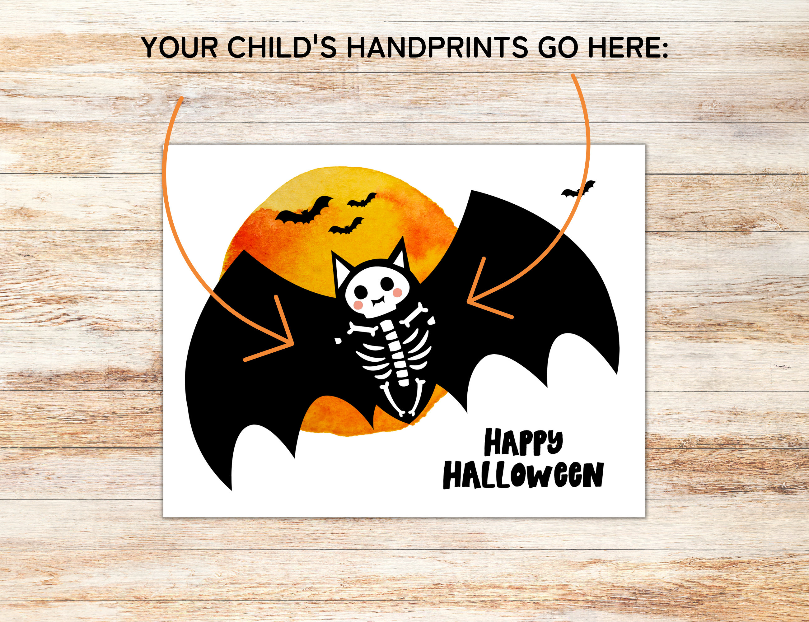 Halloween Handprint Art, Fall Handprint Craft, Toddler Handprint Art ...