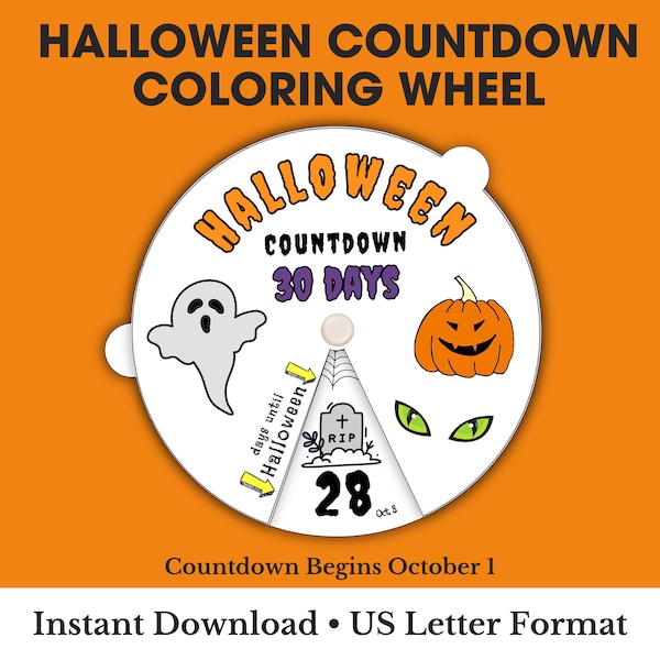 Halloween Countdown - Etsy