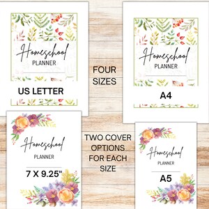 Printable Homeschool Planner, Undated Teacher Planner, Homeschool ...