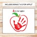 Last Day of Preschool Handprint Art, Last Day of School, Handprint ...