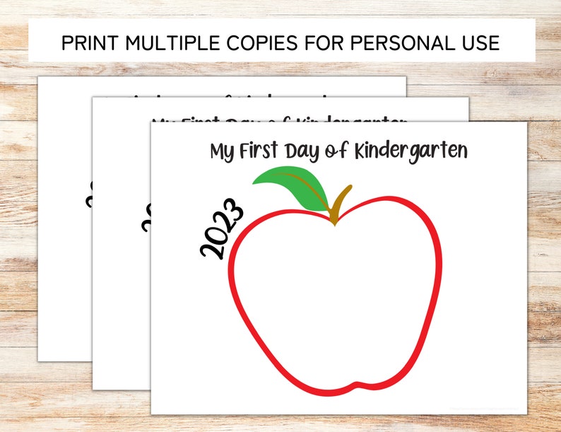 First Day of Kindergarten Handprint Art, First Day of School, Handprint ...