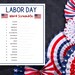 Labor Day Word Scramble Game, Patriotic Games, Labor Day Activities ...