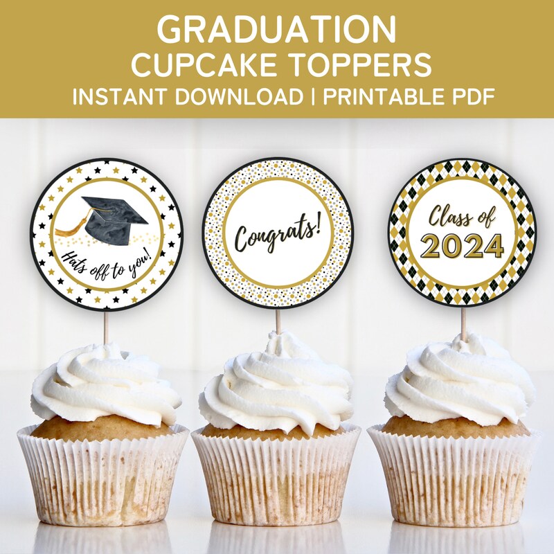 Graduation Cupcake Topper - Etsy