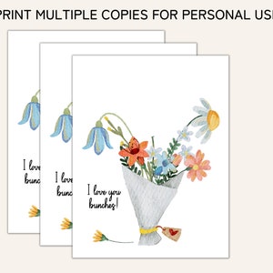 Printable Flower Handprint Art, Mother's Day Handprint Craft Gift for ...