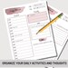 Daily Planner and AM/PM Journal, Printable, Daily to Do List, Daily ...