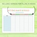 Editable Daycare Attendance Sheet for Preschool, Home School and in ...