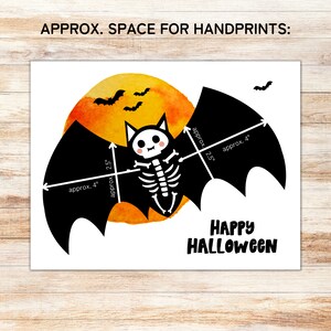 Halloween Handprint Art, Fall Handprint Craft, Toddler Handprint Art ...