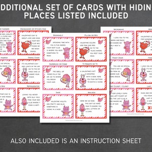 Valentines Day Scavenger Hunt for Kids, Home Treasure Hunt for Kids ...
