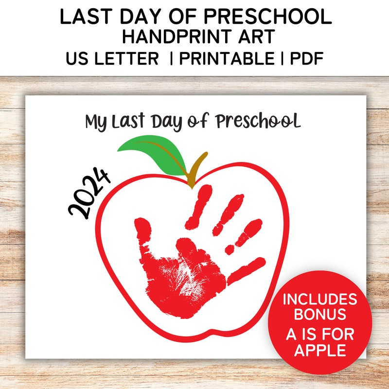 Last Day Preschool - Etsy