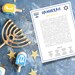 Hanukkah Word Search Game, Jewish Party, Hebrew Holiday Word Search ...