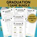 Graduation Find the Guest Bingo Game for Graduation Party, Mix and ...