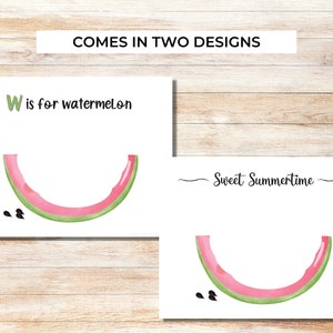 Summer Handprint Art Watermelon Handprint Art Printable - Etsy