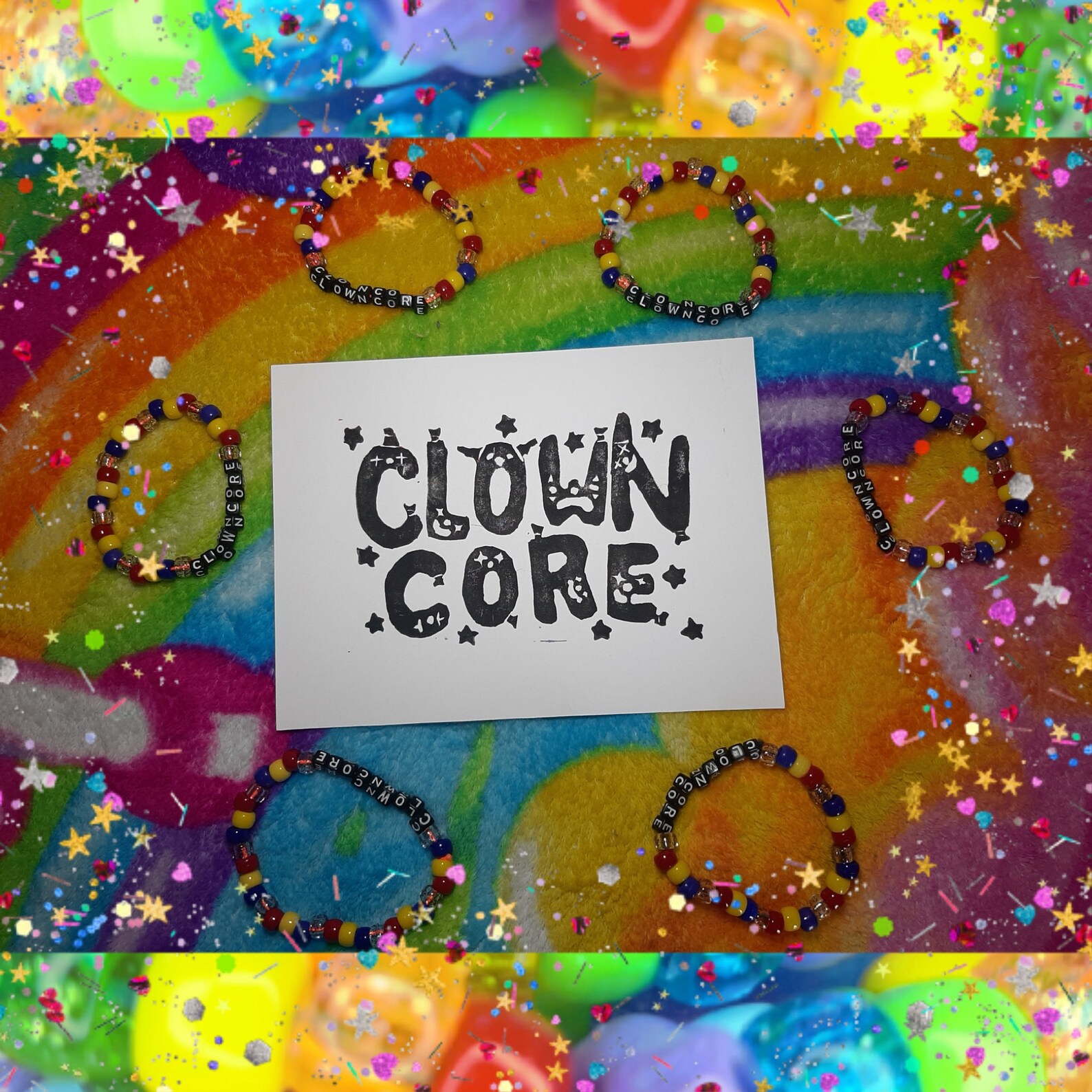 8x6 Clown Core Art Print - Etsy