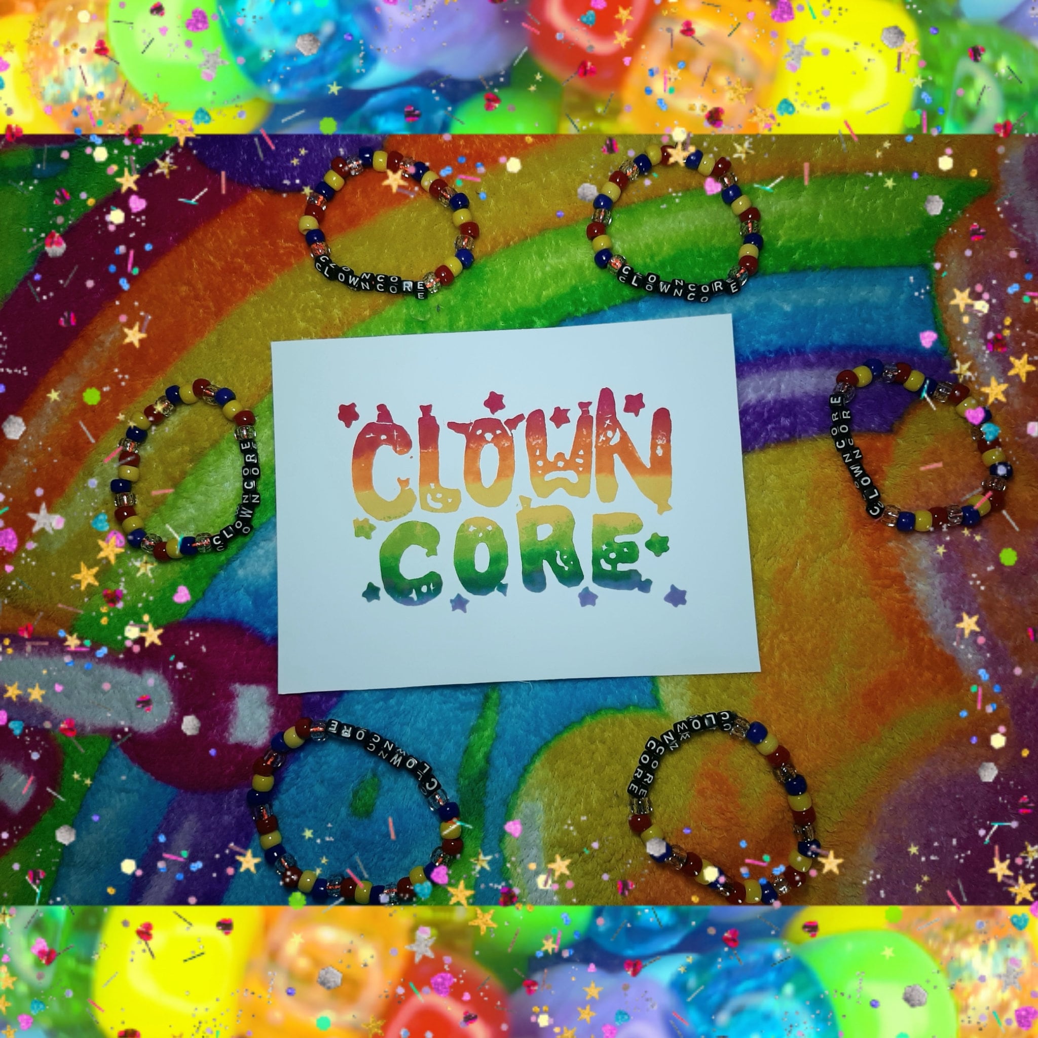 8x6 Clown Core Art Print - Etsy