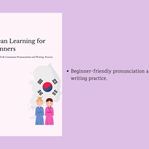 Korean Learning for Beginners (hangul Vowels & Consonants Pronunciation ...