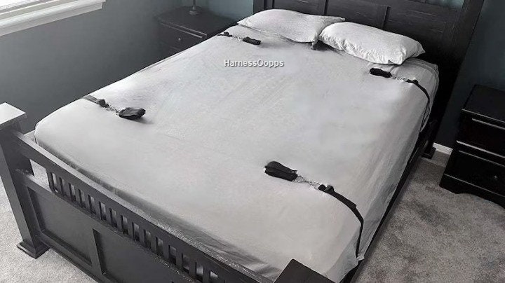 BDSM Bedroom Restraint Bed Bondage Restraint Set Mattress - Etsy