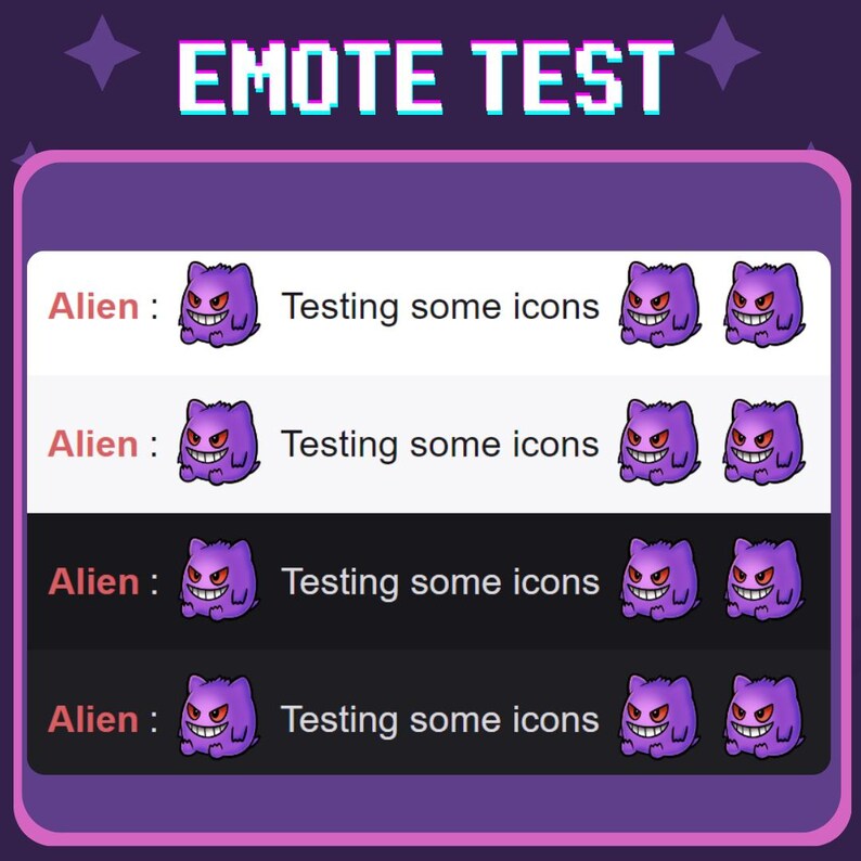 Emote for Twitch, Discord, Kick, Youtube Purple Ghost Guy Sitting - Etsy