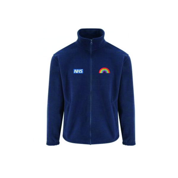 Personalised Nhs Rainbow Fleece - Etsy UK