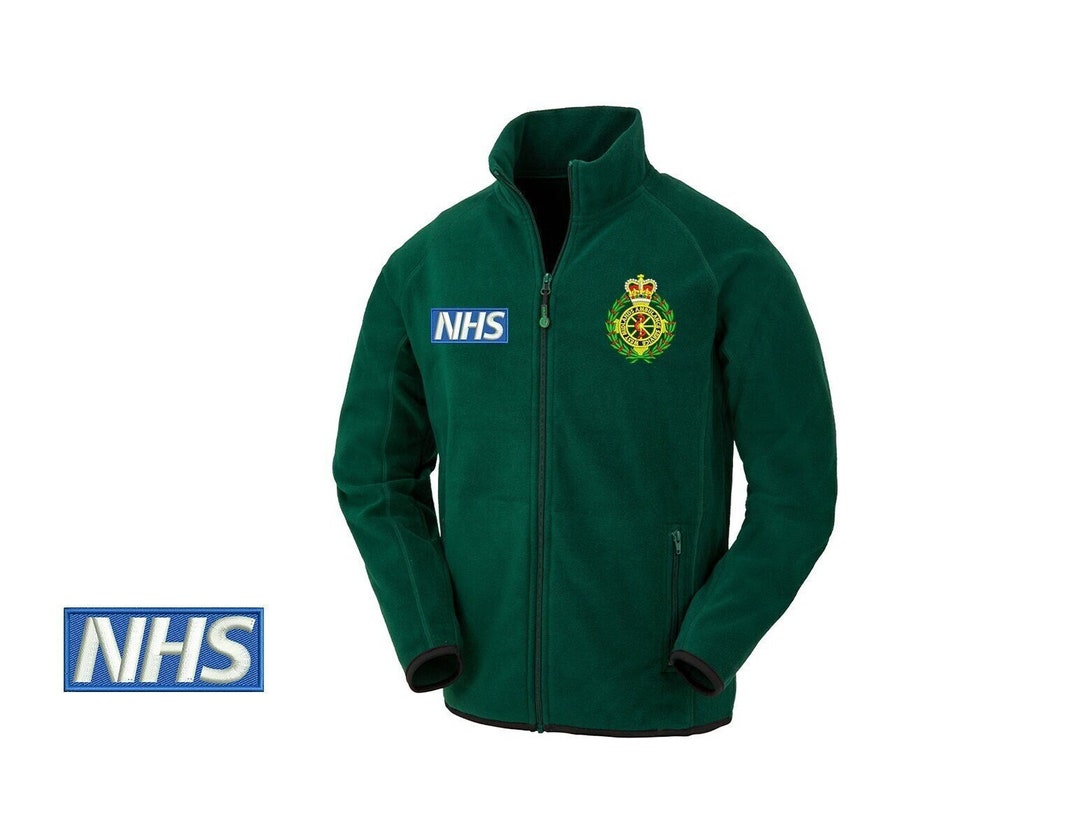 All NHS Ambulance Services Recycled lightweight Fleece - Etsy Portugal