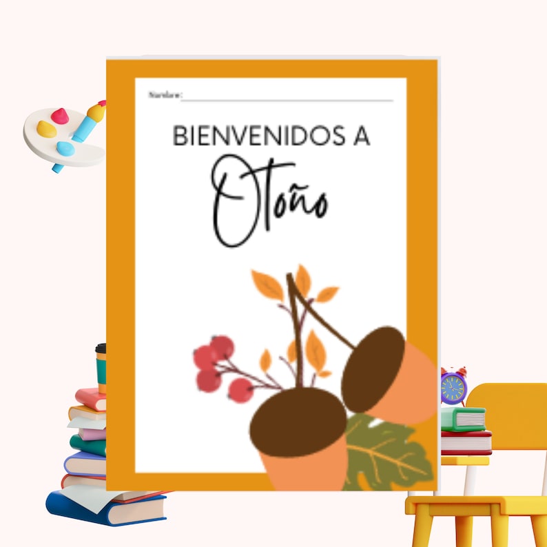 Spanish Fall Activity Book Instant Download. Descarga - Etsy