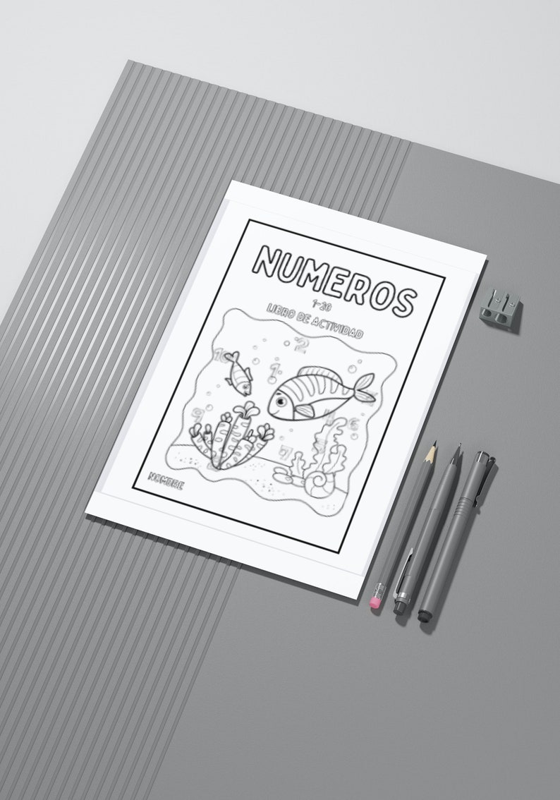 Números en español del 1 al 20, actividades divertidas ~ Libro de ...