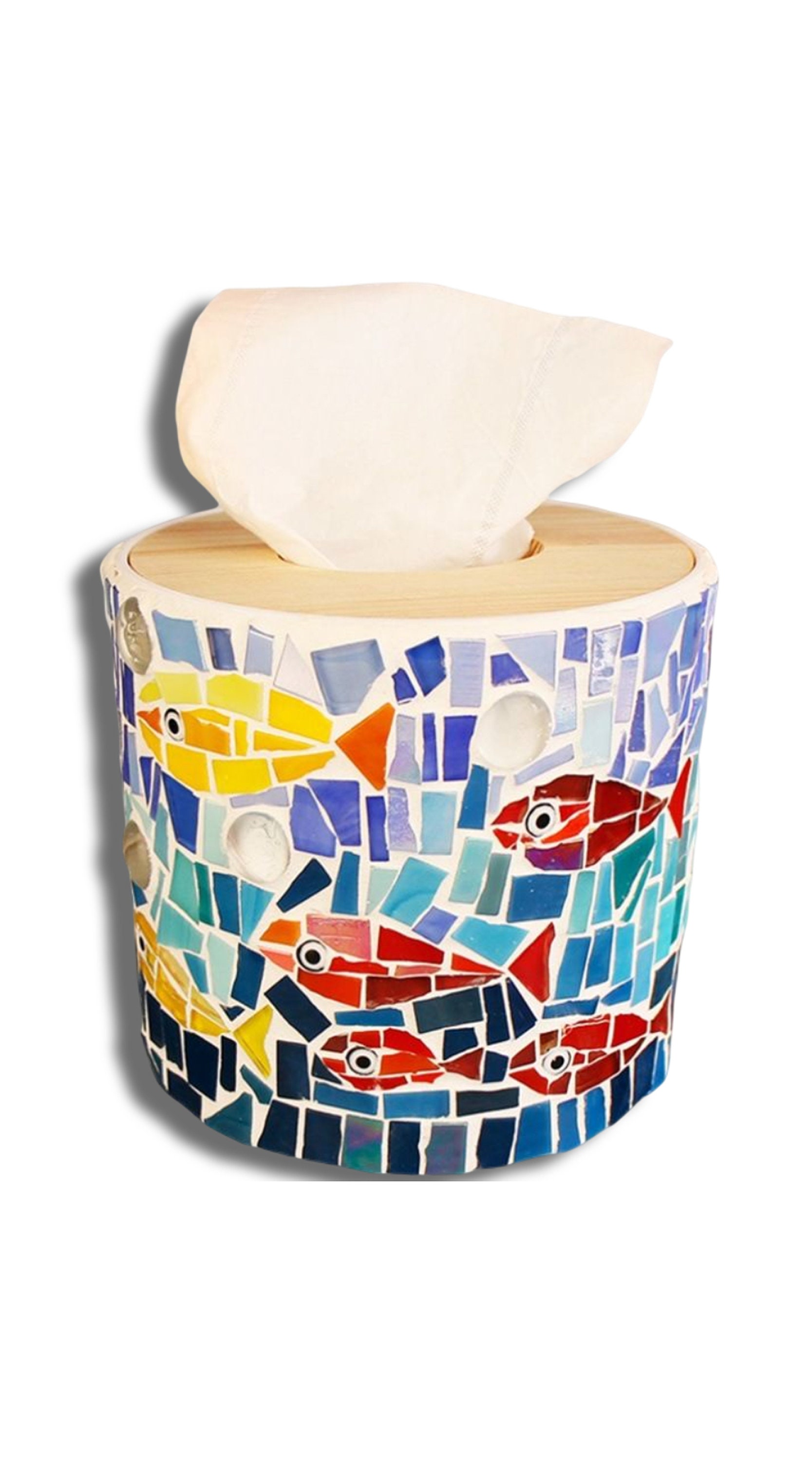 Mosaic Tissue Box Diy Kit,crafts Kit for Adult,stained Glass Kit,diy ...