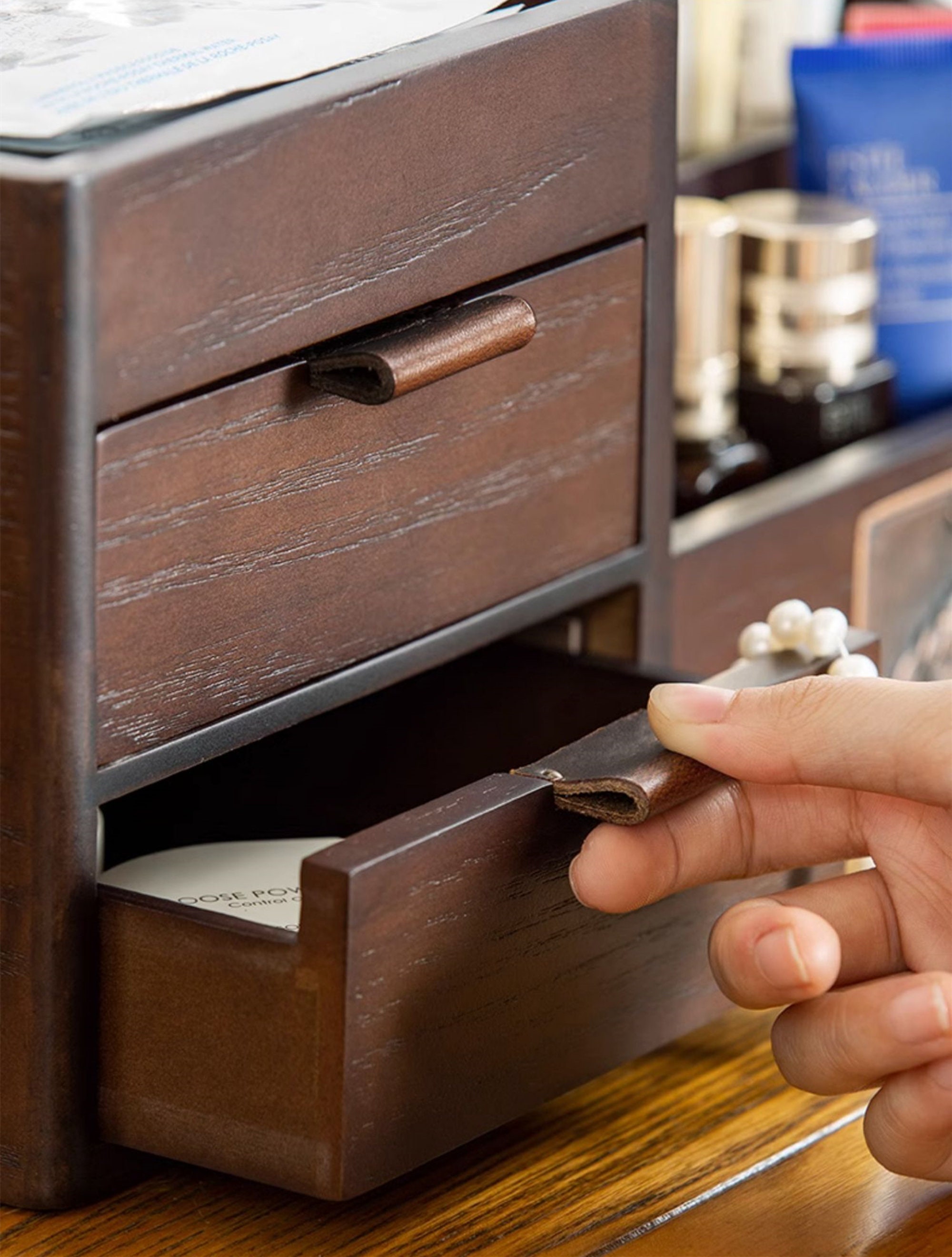 Wooden Makeup Organizers,cosmetic & Toiletry Storage,makeup Beauty ...