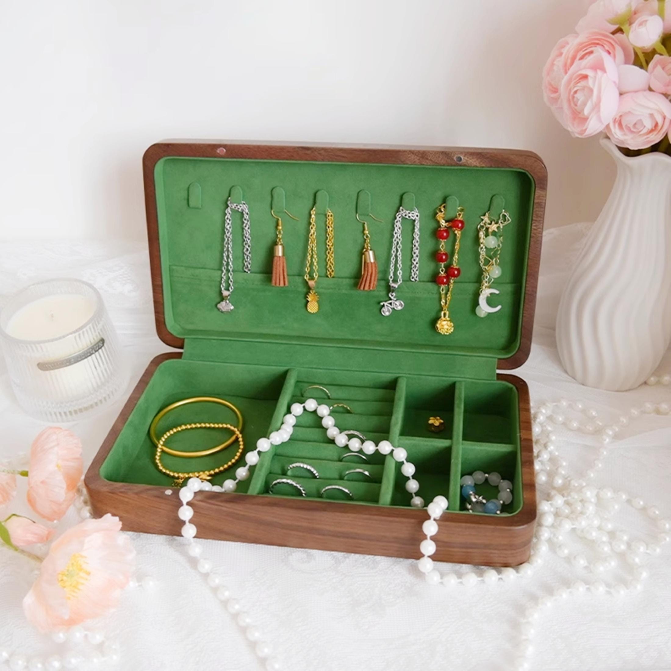 Flat Jewelry Box Etsy UK