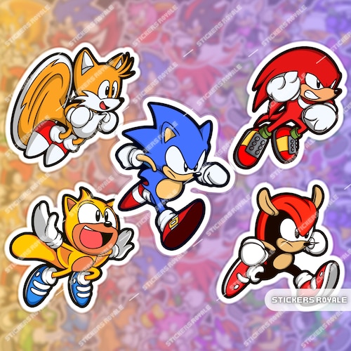 Sonic Stickers - Etsy