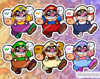 Wario and Waluigi - Etsy