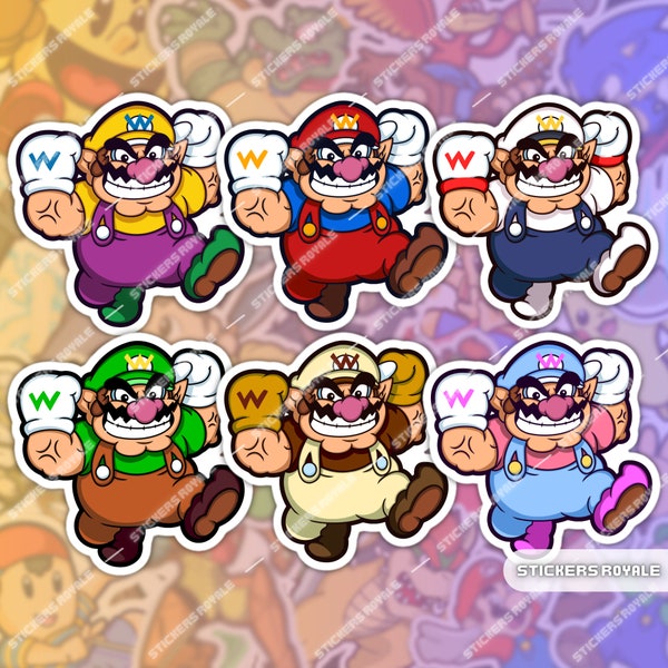 Wario Land 4 Sticker - Etsy