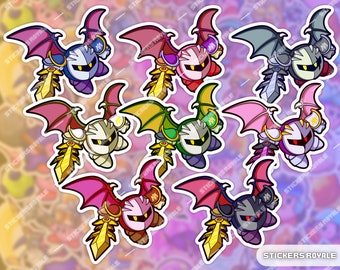 Meta Knight Sticker - Etsy