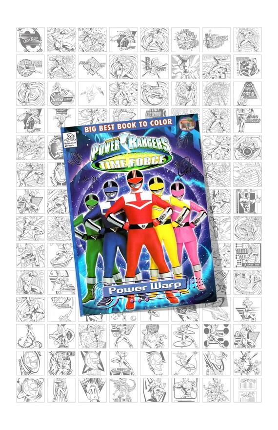 Power Rangers Time Force Coloring Pages