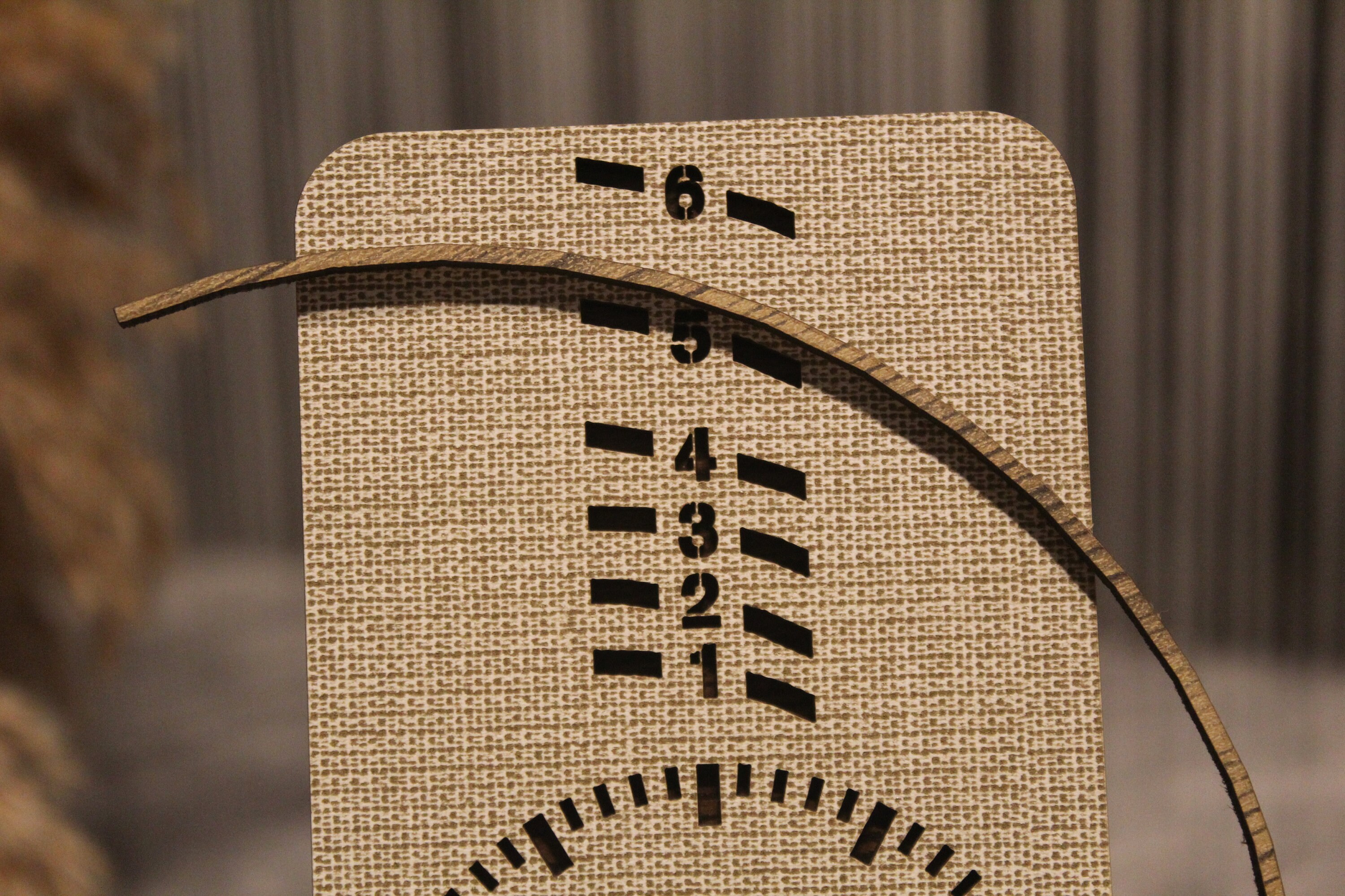 Fibonacci Art Clock Unusual Wooden Desk Clock Scientific - Etsy