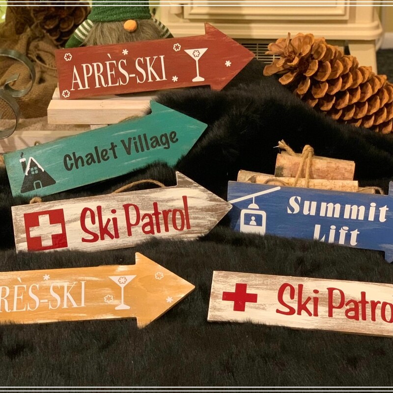 Ski Signs - Etsy