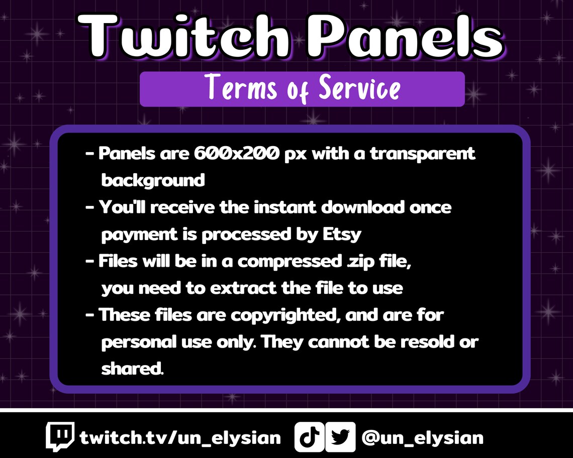 Warning Panels for Chaotic Twitch Streamers Purple, Symbol, Funny ...