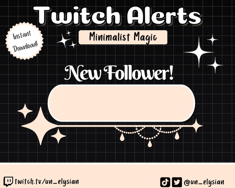 Magical Minimalist Alerts for Twitch Streamers - Simple, Elegant ...