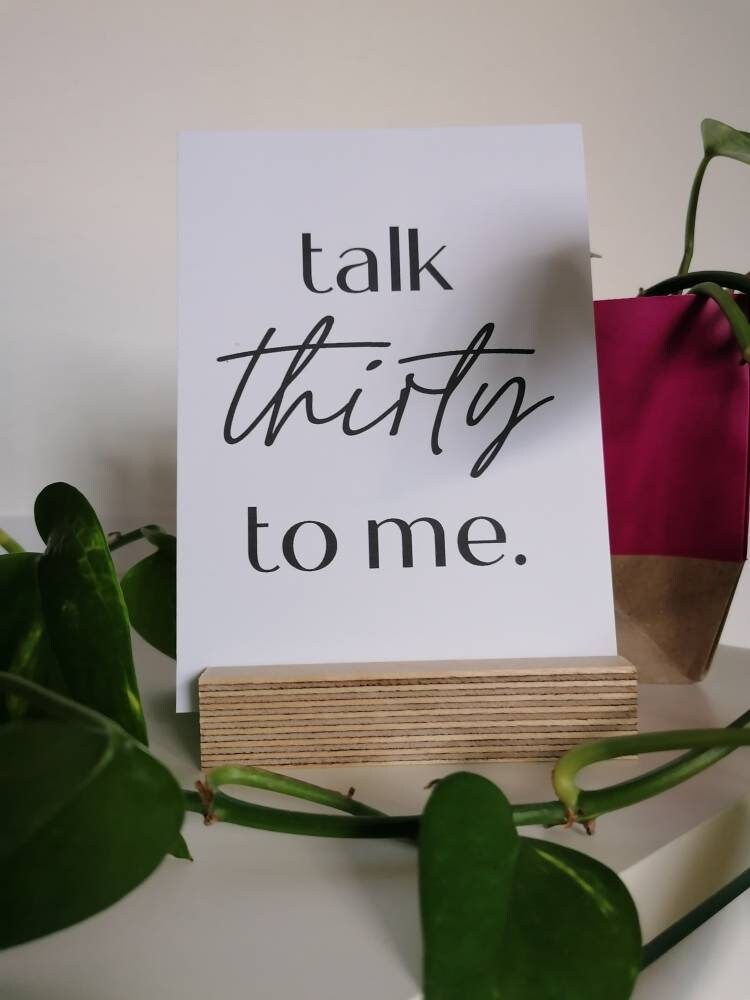 Birthday Card 30th Birthday Set 10/20/50/100/250 I Write Your Own ...