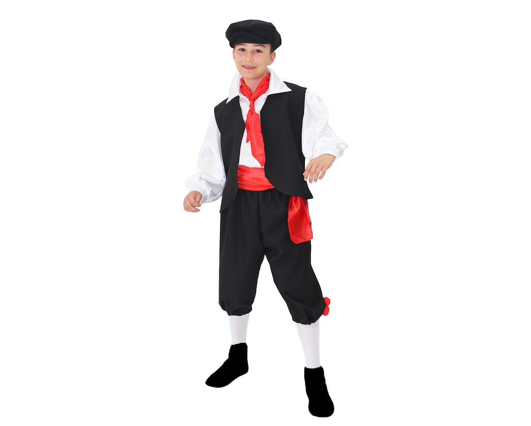 Tarantella Costume for Children's Carnival Pegasus - Etsy