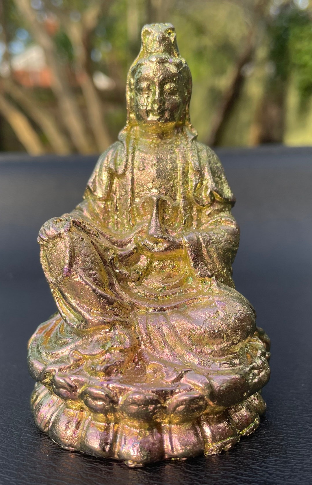 Bismuth Tibetan Buddha Crafted by the Bismuth Smith - Etsy