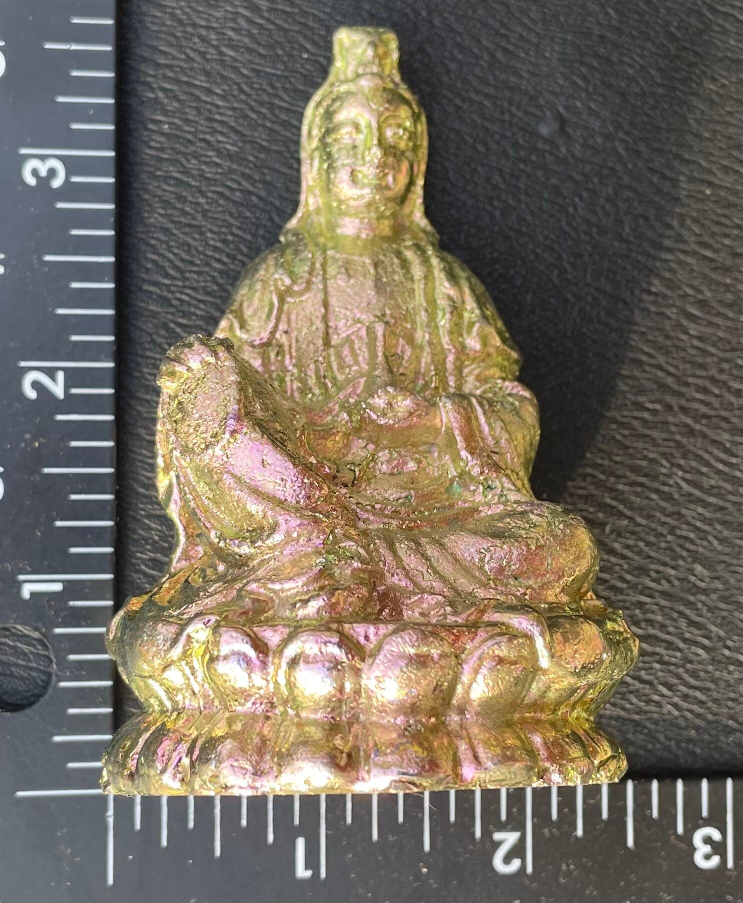 Bismuth Tibetan Buddha Crafted by the Bismuth Smith - Etsy