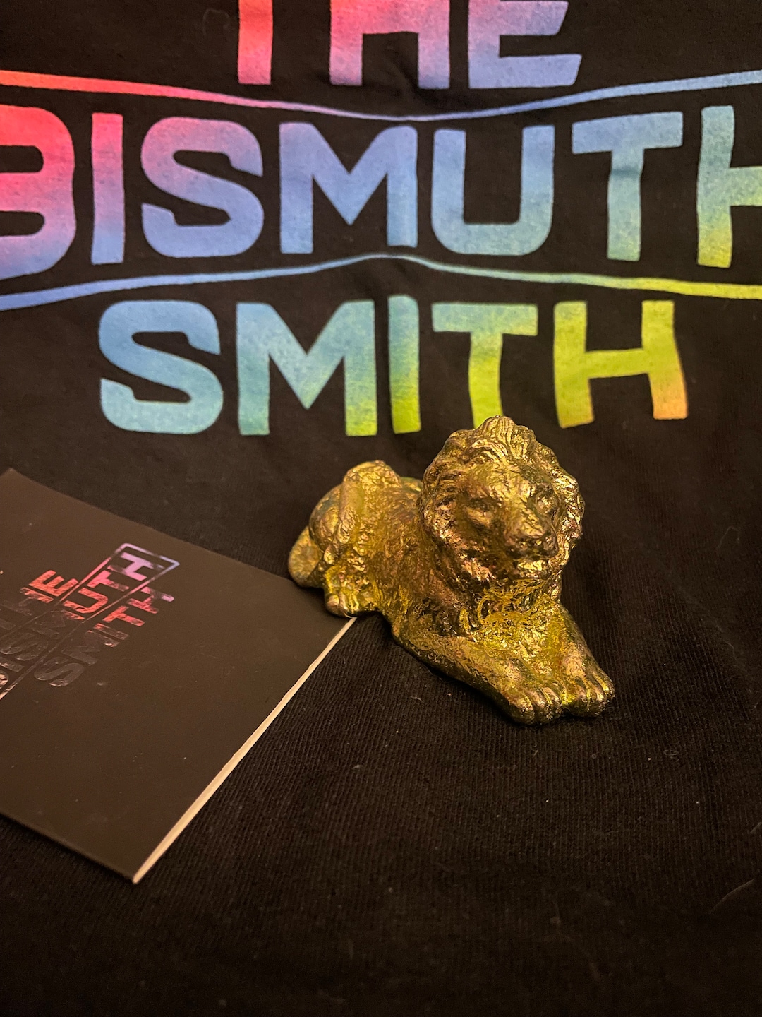 Bismuth Lion Crafted by the Bismuth Smith - Etsy
