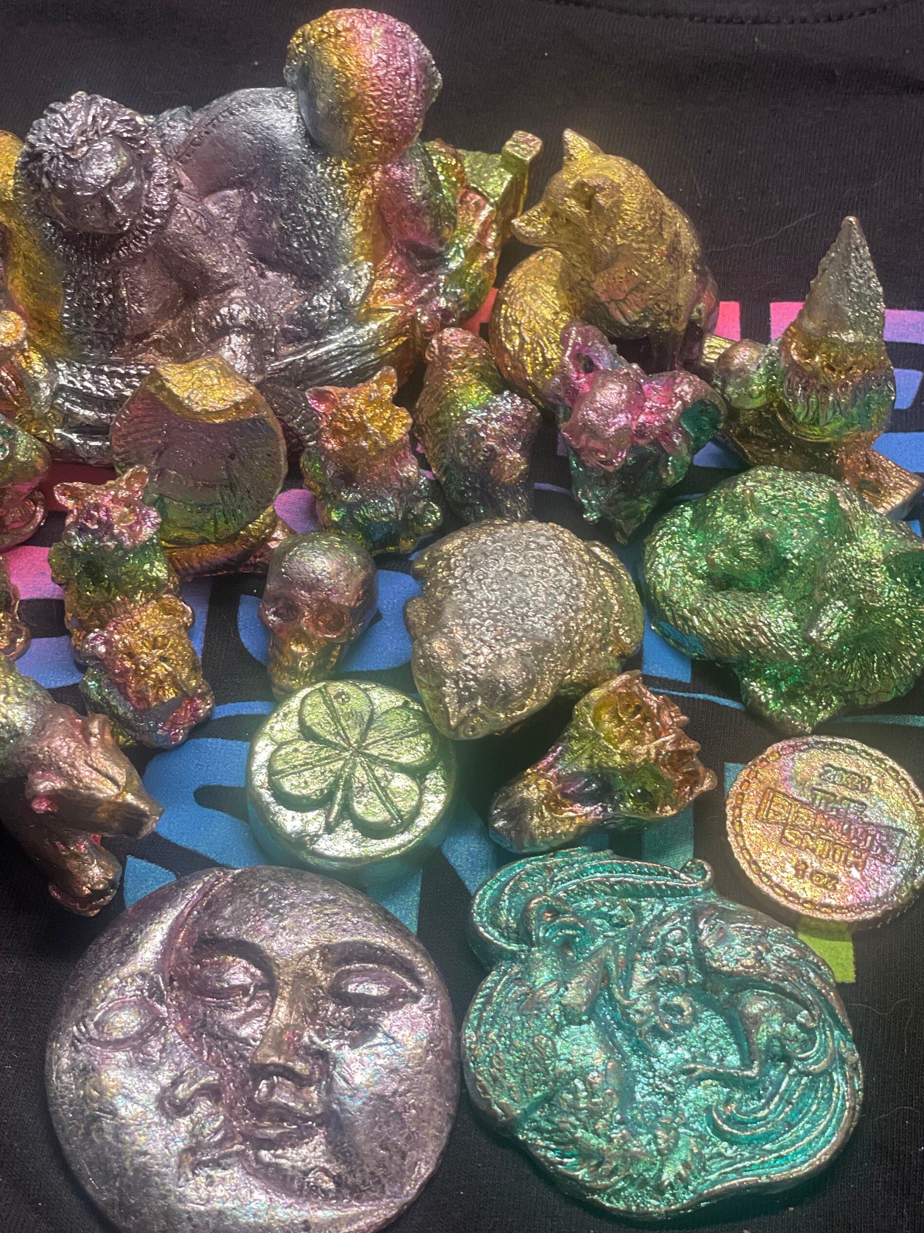 Bismuth Sculpture Collection - Etsy