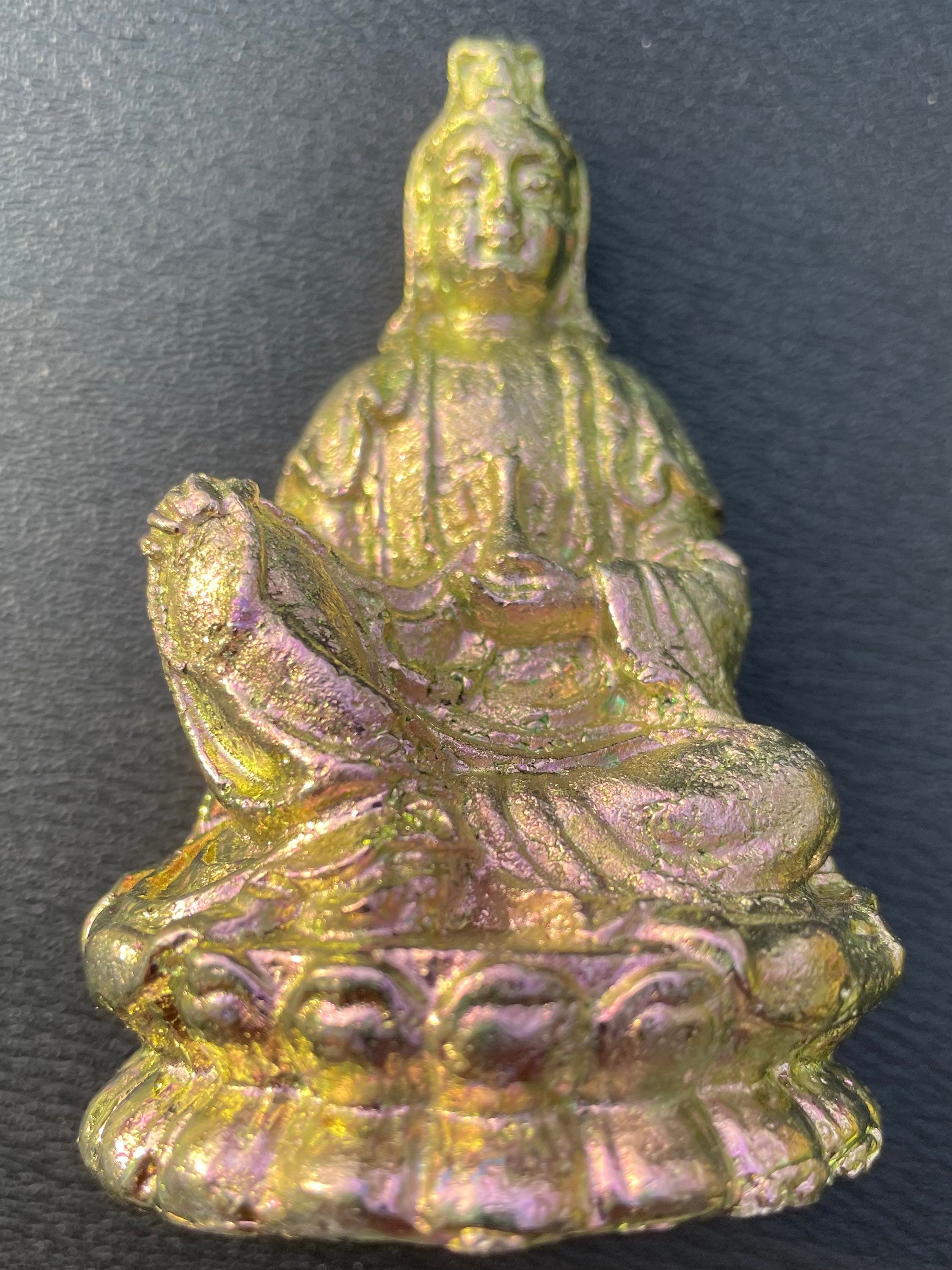 Bismuth Tibetan Buddha Crafted by the Bismuth Smith - Etsy
