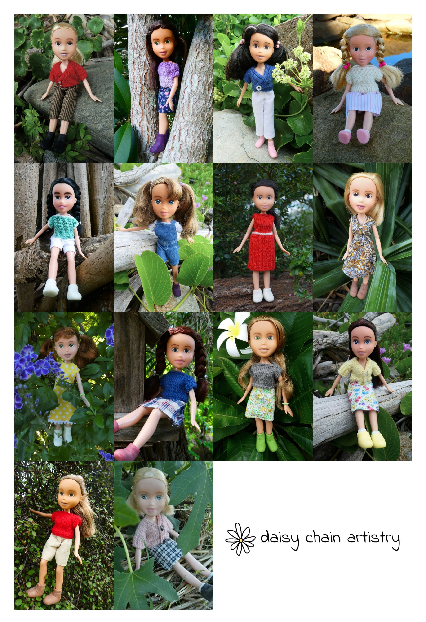 Daisy Chain Doll 3 OOAK Restyled, Repainted, Second-hand Doll - Etsy