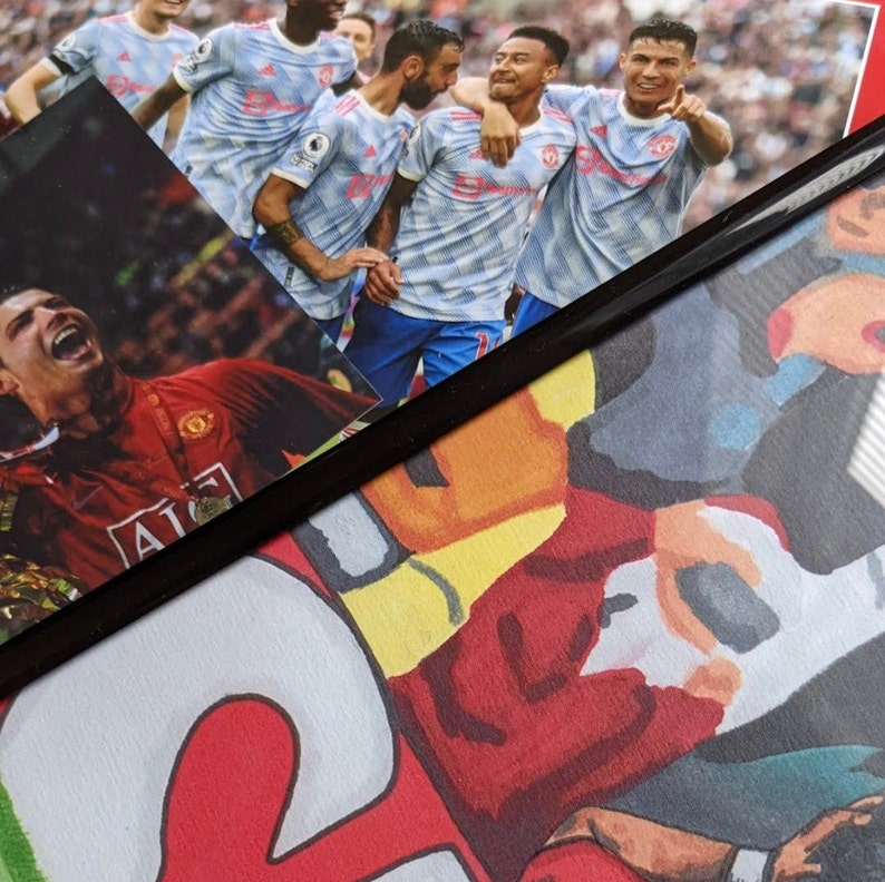 BRUNO FERNANDES PORTRAIT Original Art Print - Etsy