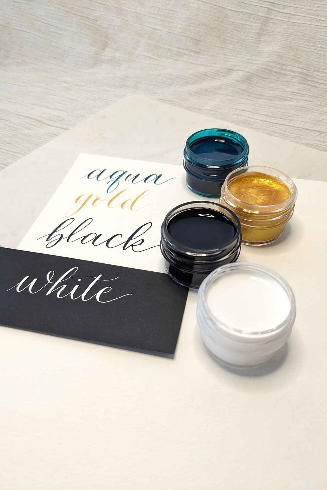 Calligraphy Ink Sampler Dip Pen Ink Sampler Calligraphy Ink Variety ...