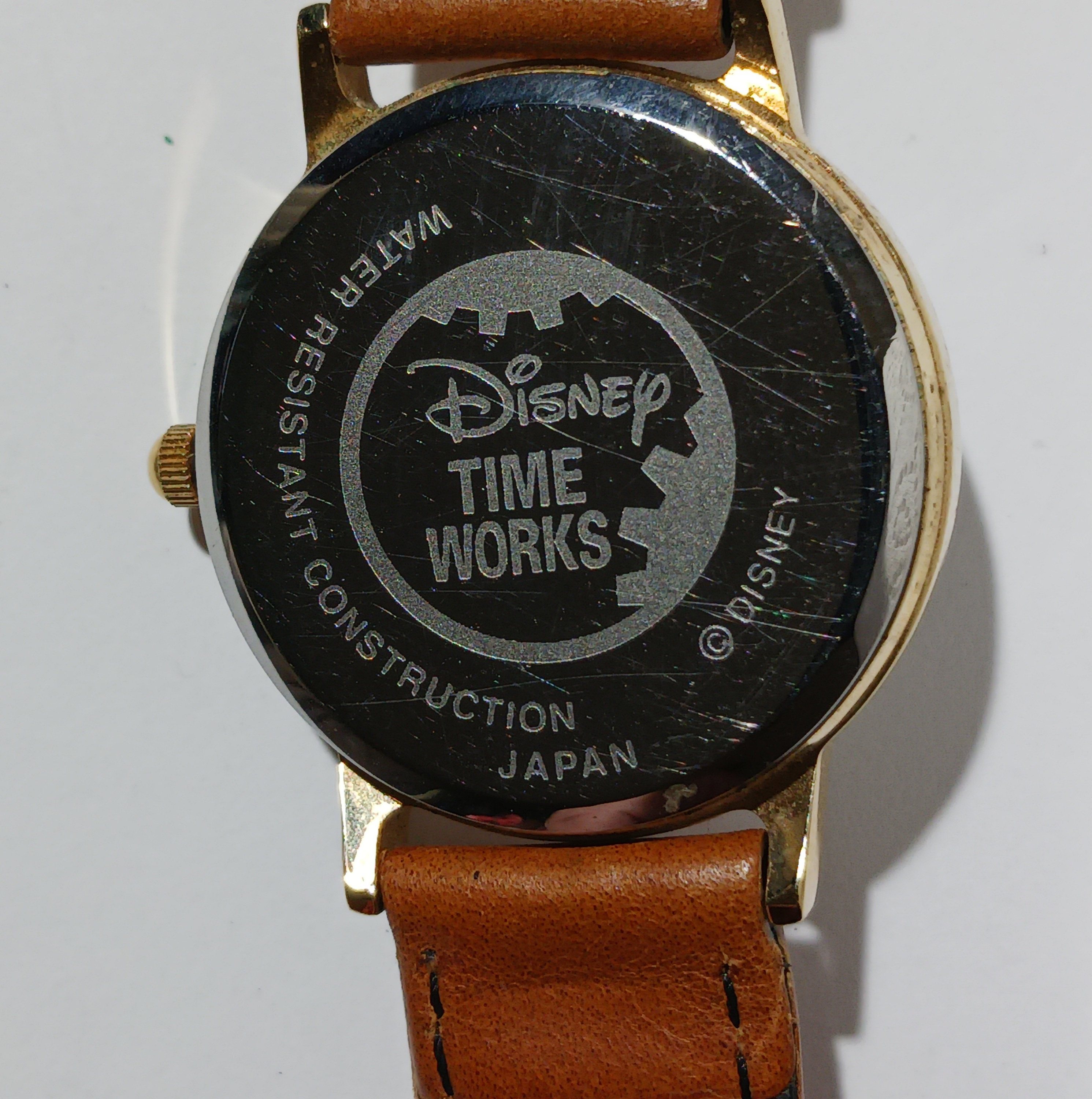 Vintage Disney Time Works Mickey Mouse Analog Watch - Etsy