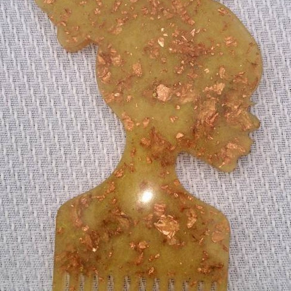 Afro Hair Pick - Etsy